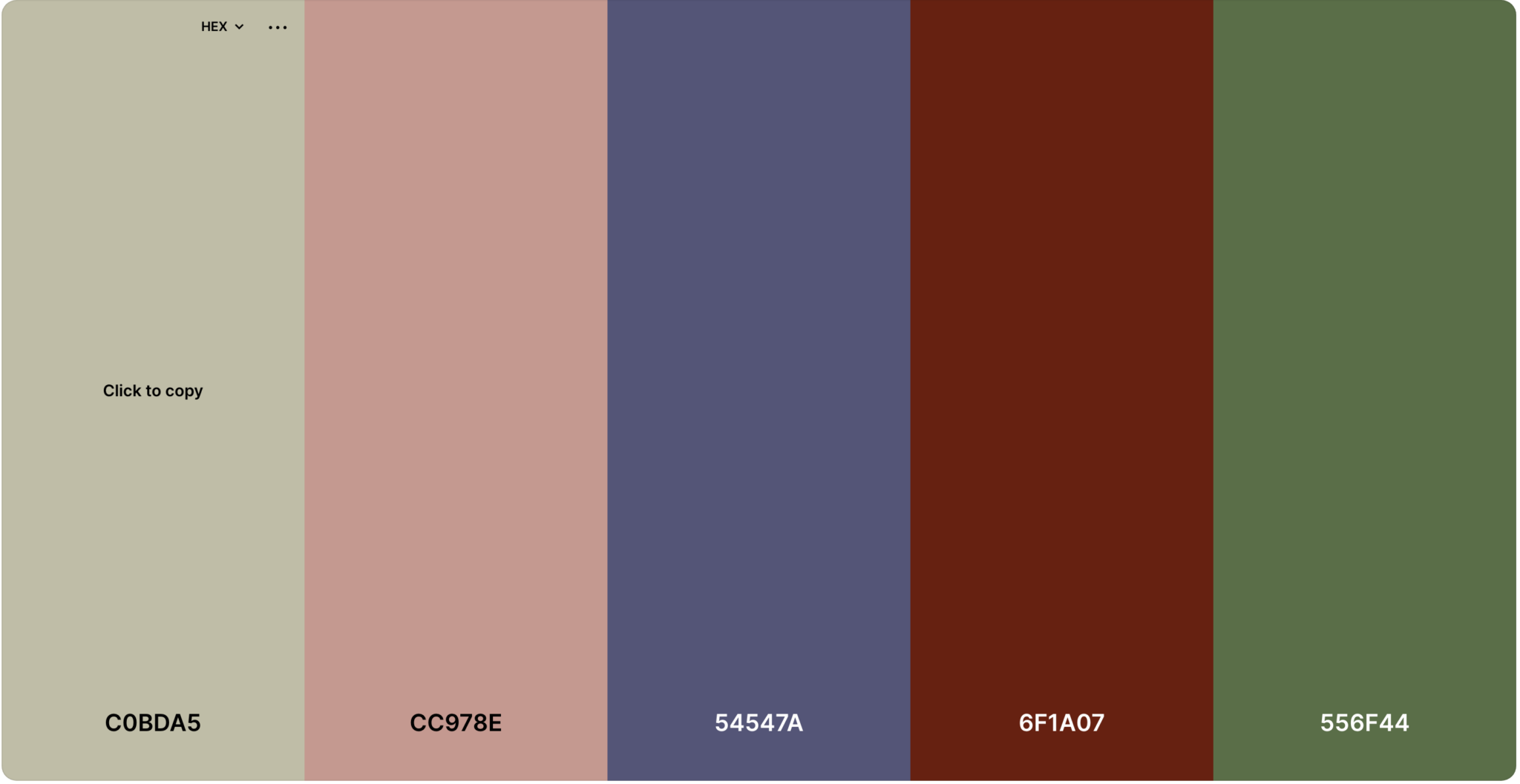 Generational color trends - WWC
